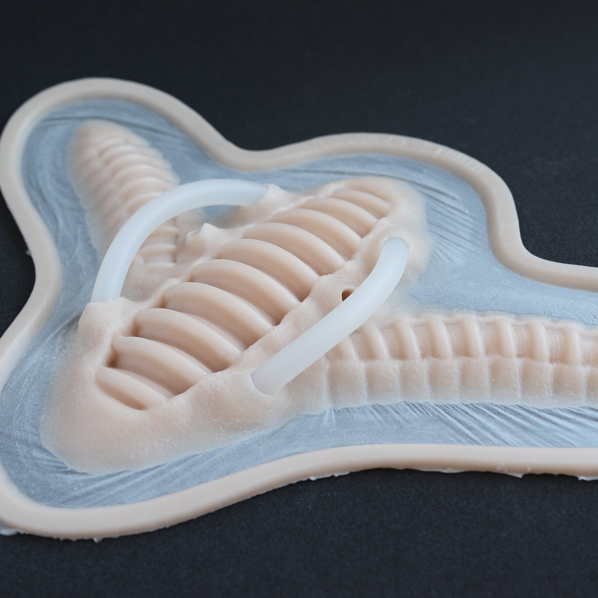 Silicone Cyborg Neck Piece: Realistic Special Effects – Meduusat Studio