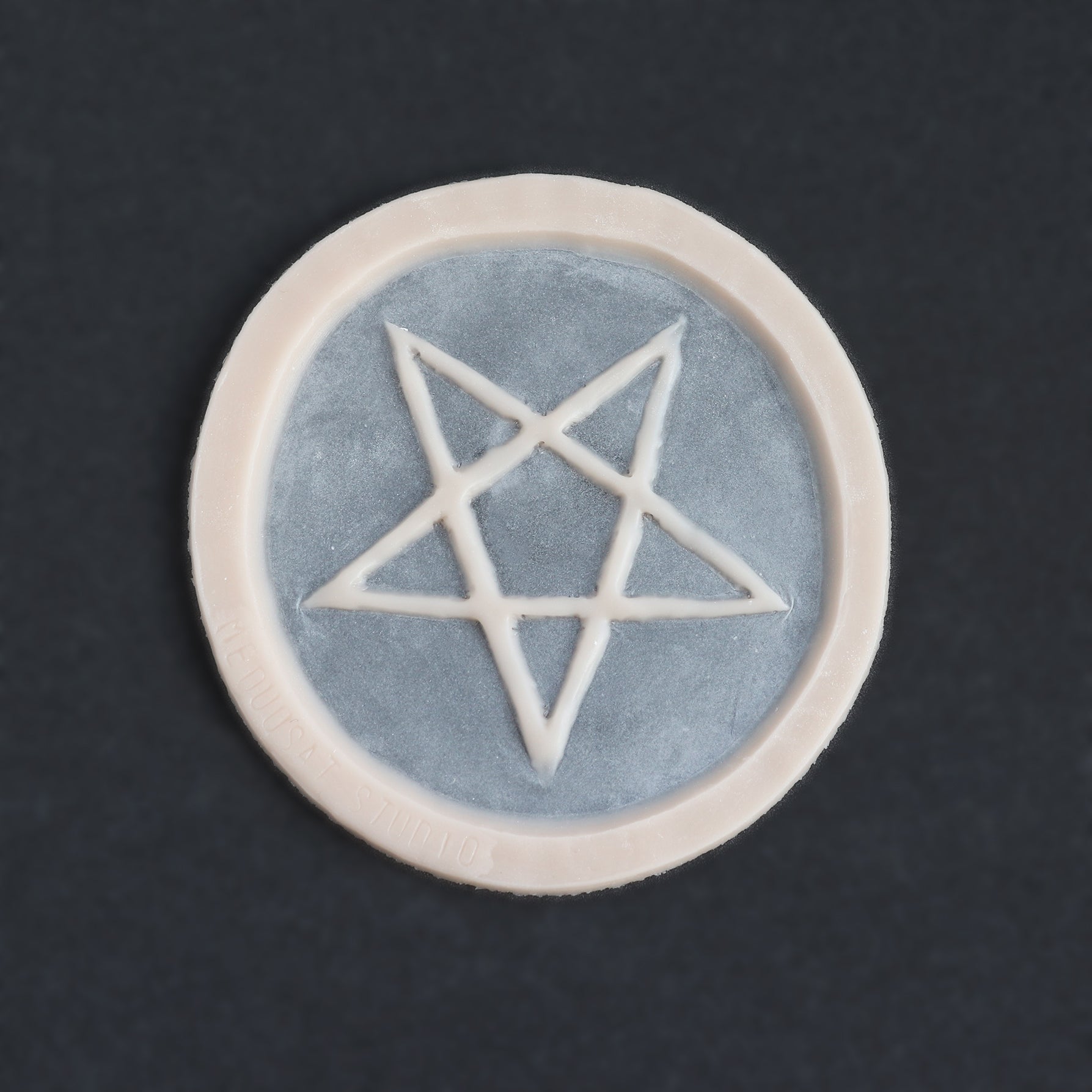 Hand-sculpted Silicone Pentagram Prosthetic – Meduusat Studio