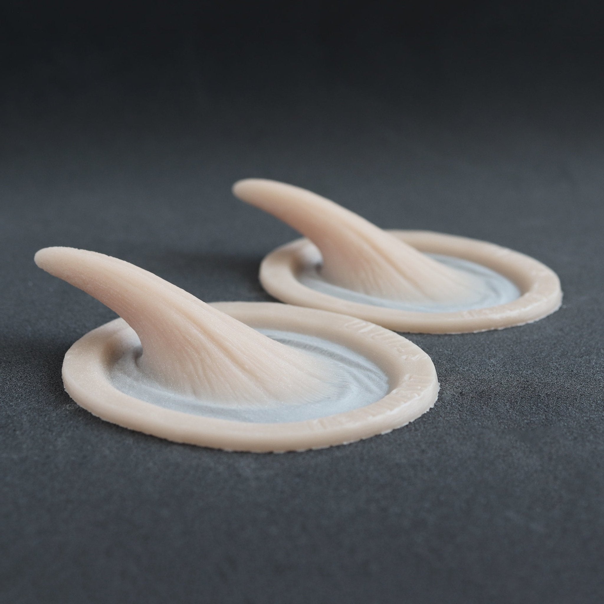 Small Vertical Horns - Silicone Prosthetics for SFX – Meduusat Studio